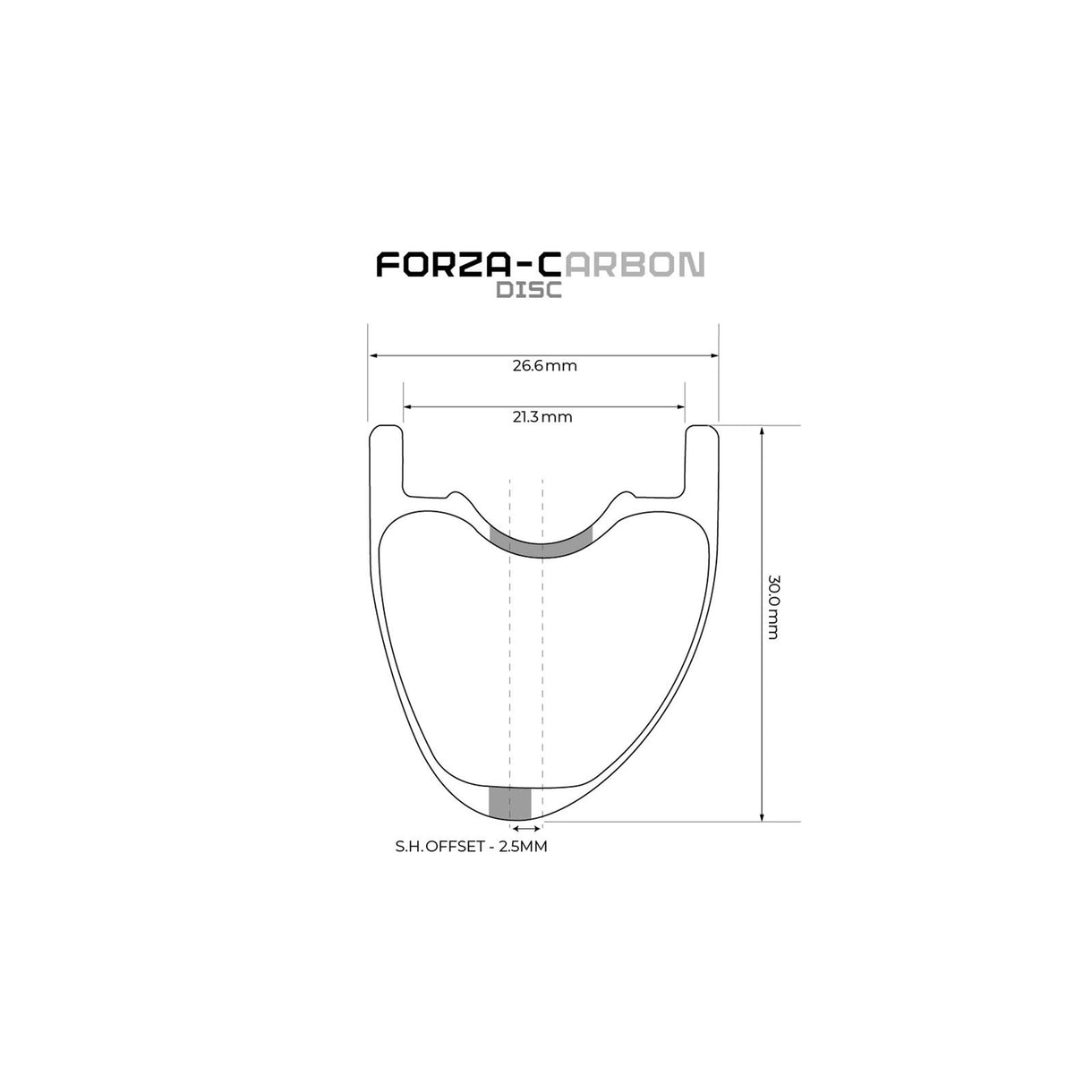 Forza-Carbon 30mm Disc Wheelset 700C – Pacenti Cycle Design